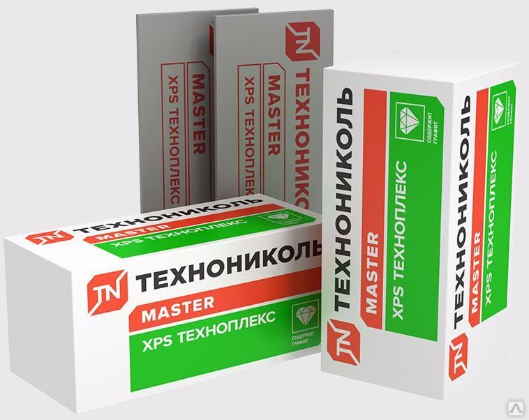 Пенополистирол экструдированный ТехноНиколь Техноплекс 1180х580х50мм ...