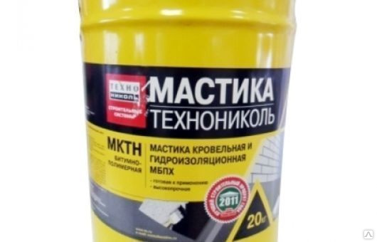 Мастика кровельная и гидроизоляционная битумно-полимерная «МКТН» МБПХ ...