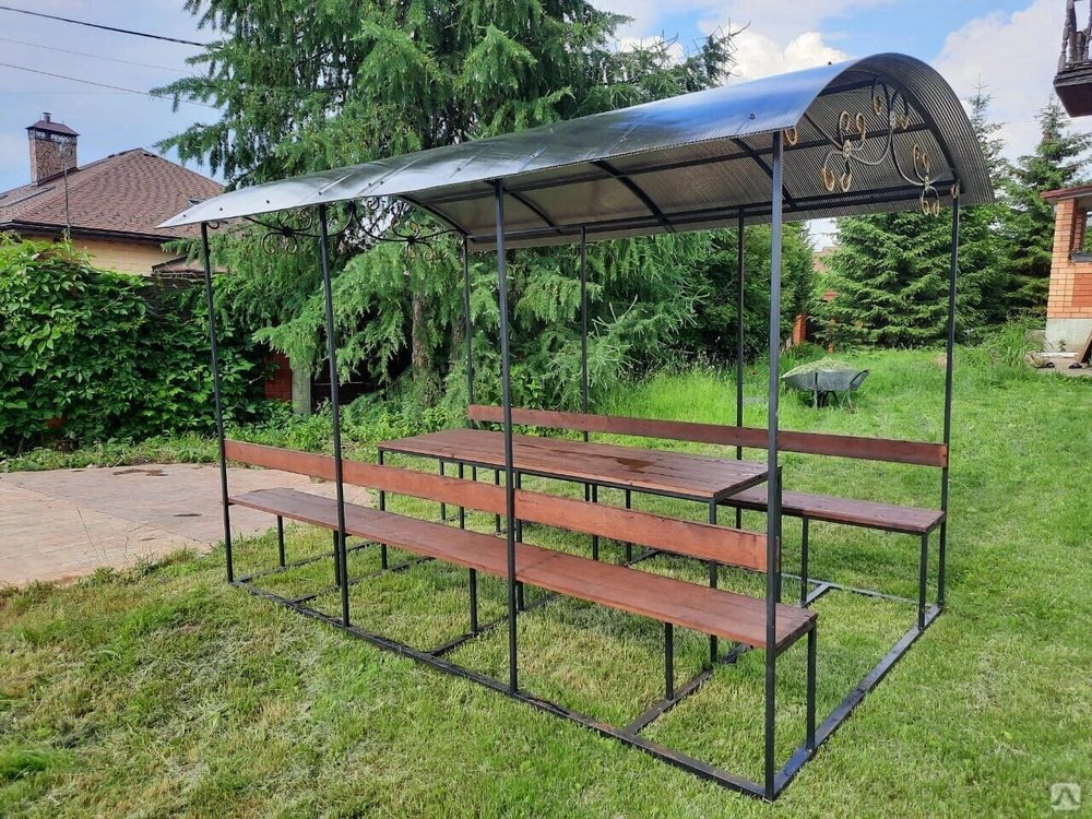 Беседка "Аврора" со столом Беседки Амарант купить за 32 500 руб. в ...
